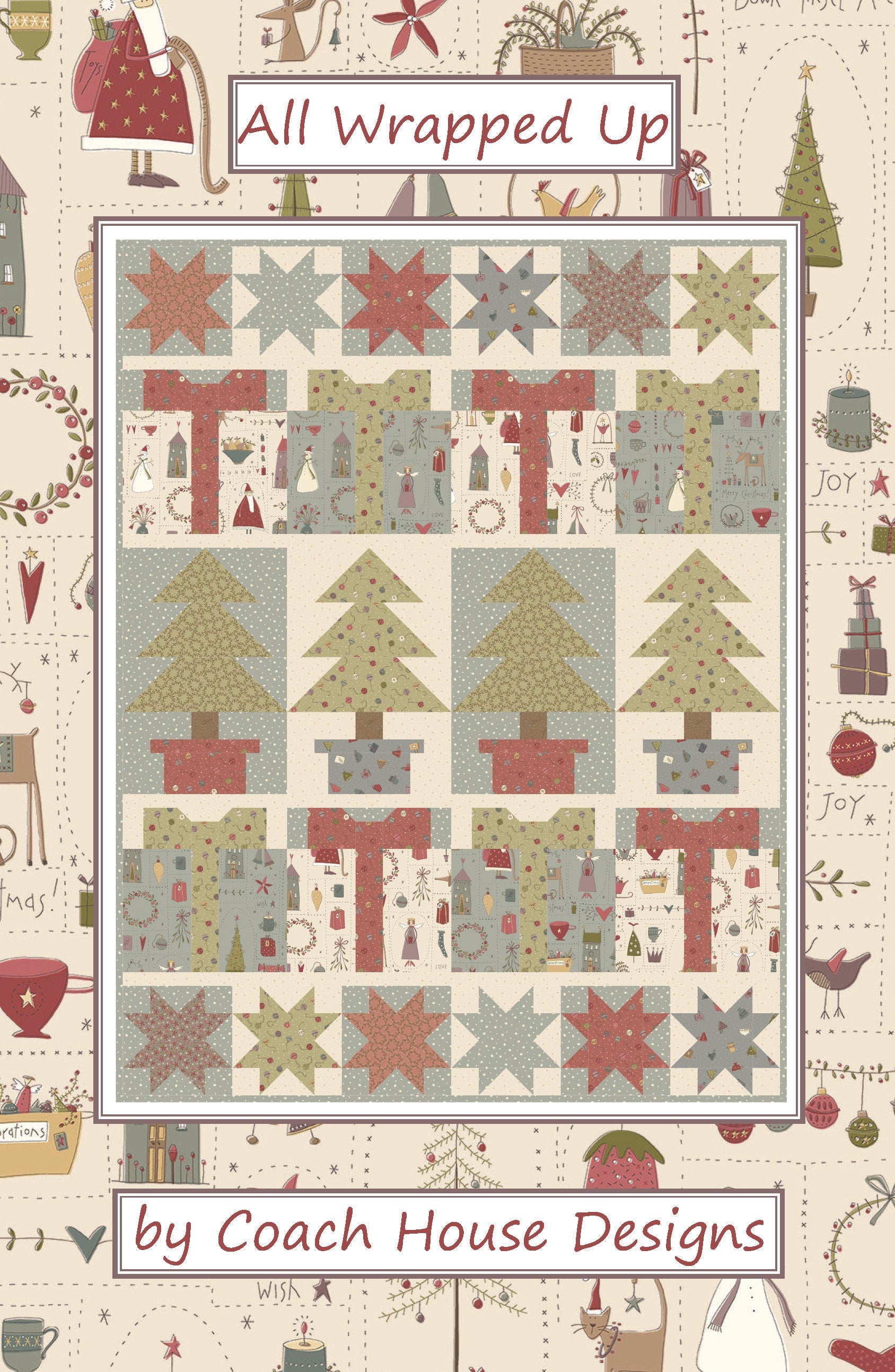 All Wrapped Up Quilt Downloadable PDF Quilt Pattern – Coach House ...