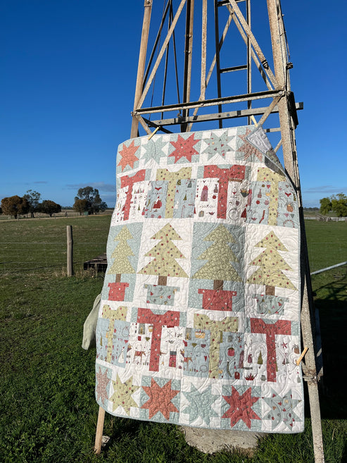 All Wrapped Up Quilt Pattern – Coach House Designs US