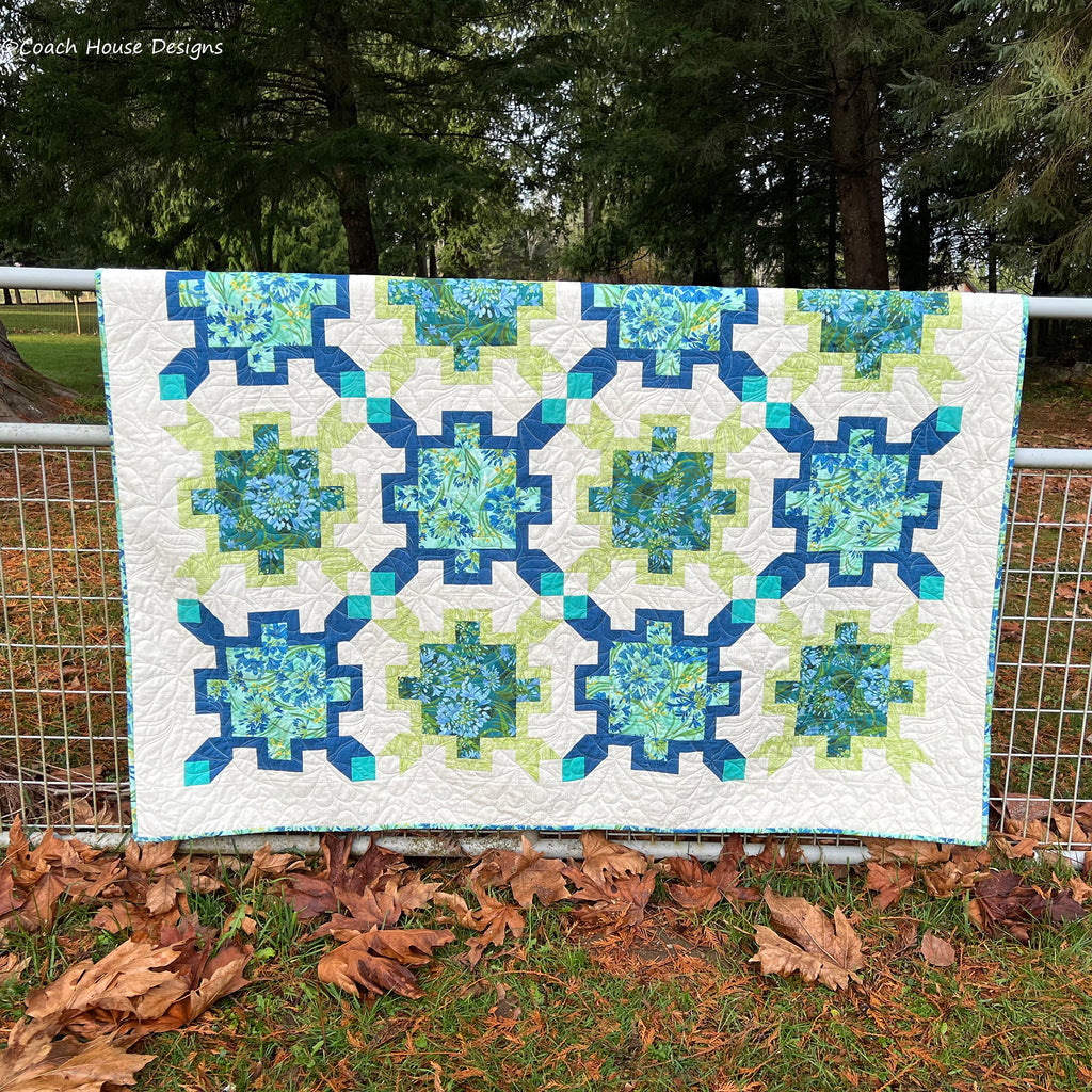 At the Seashore Quilt Pattern – Coach House Designs US
