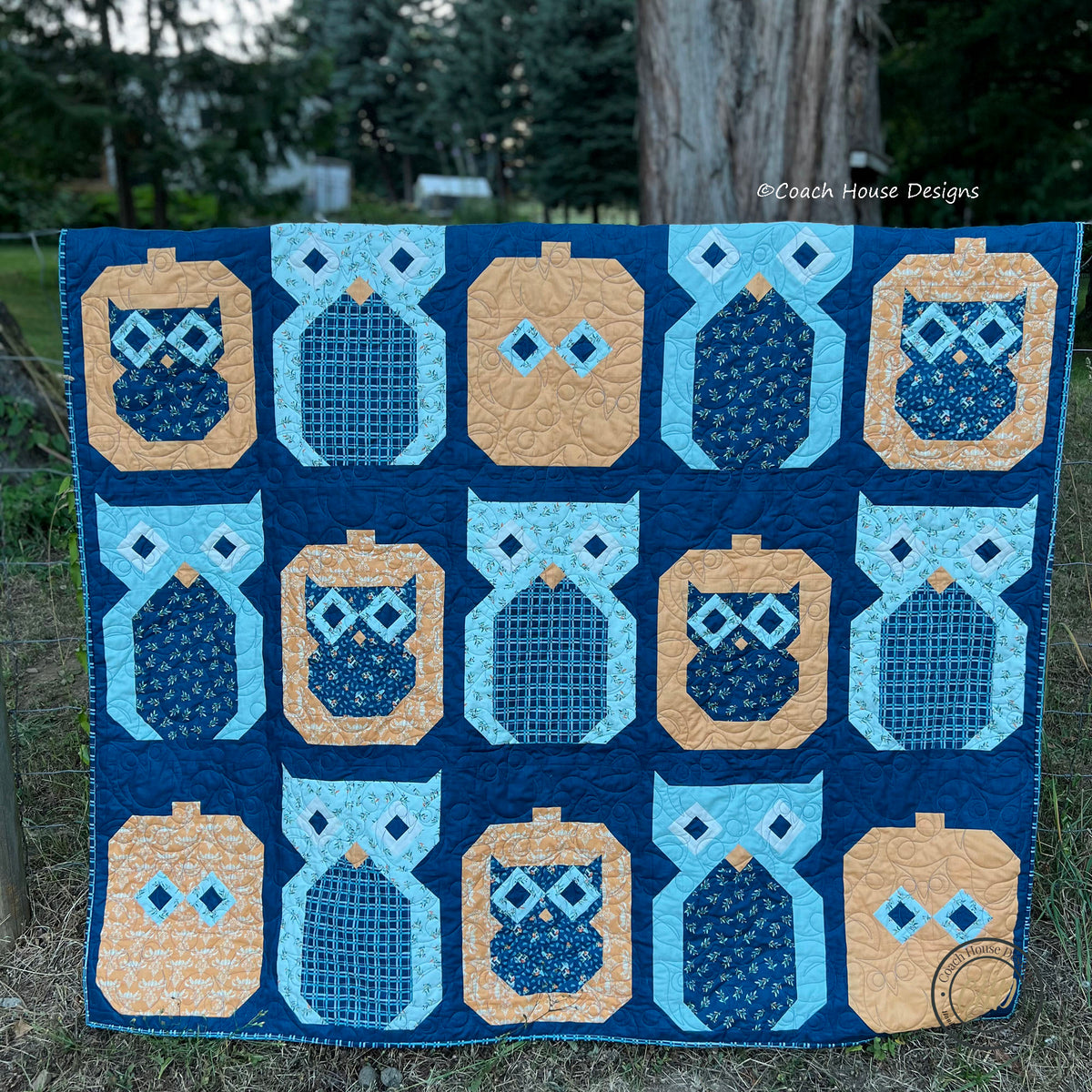 Autumn Owls Quilt Pattern – Coach House Designs US