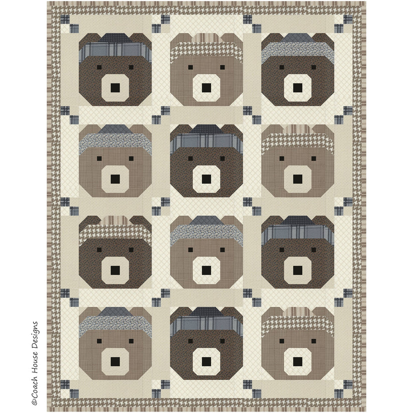 Baby Bear Downloadable PDF Quilt Pattern – Coach House Designs US