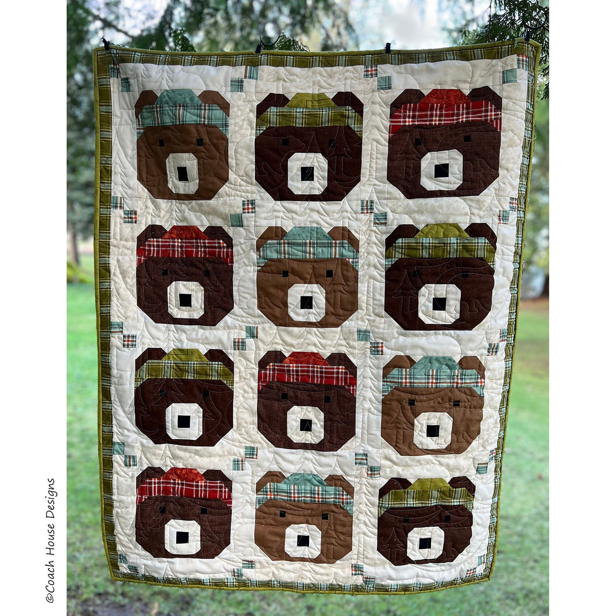 Baby Bear Downloadable PDF Quilt Pattern – Coach House Designs US