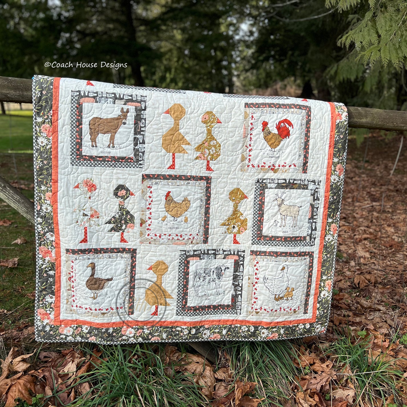 Baby Duck Quilt Pattern – Coach House Designs US