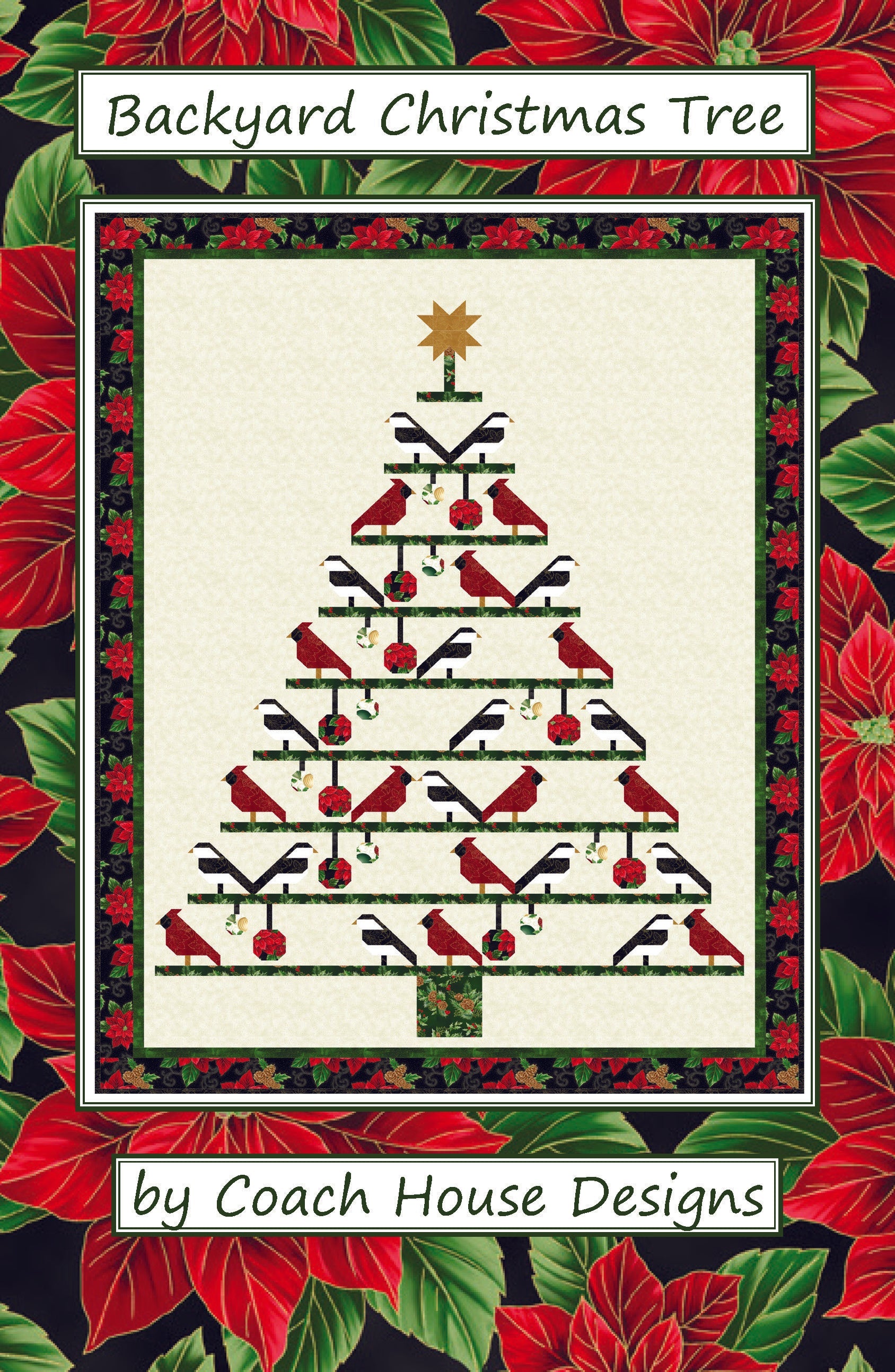 Backyard Christmas Tree Downloadable PDF Quilt Pattern – Coach House ...