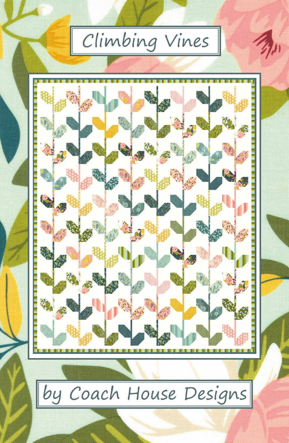 Climbing Vines Downloadable PDF Quilt Pattern – Coach House Designs US