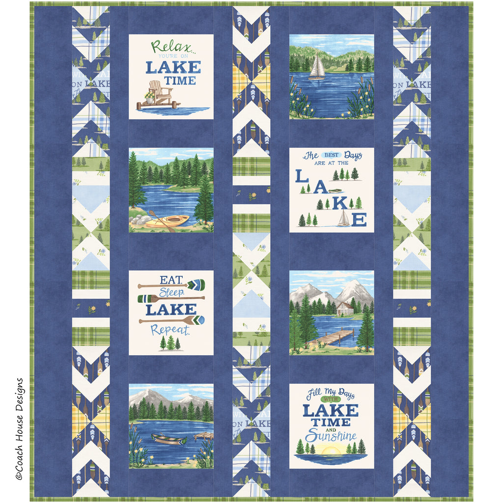 Day at the Lake Downloadable PDF Quilt Pattern (Pre-Order) – Coach ...
