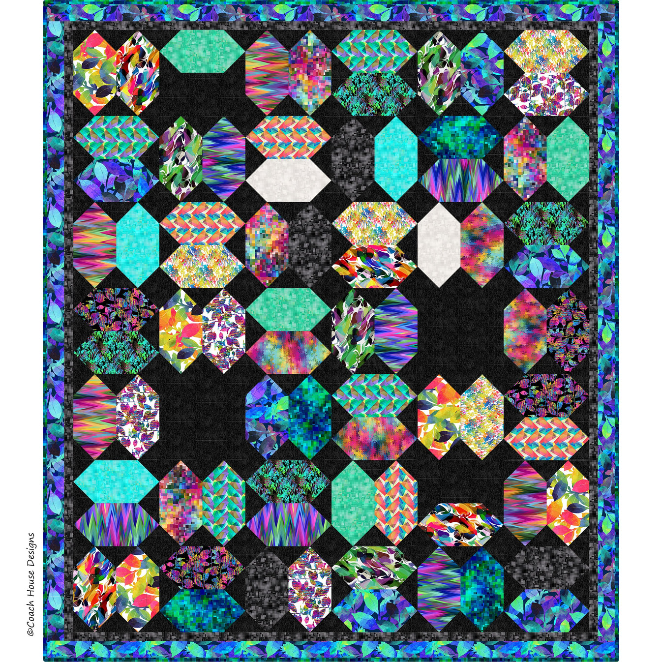 Divine Confetti Digital Quilt Pattern – Coach House Designs US