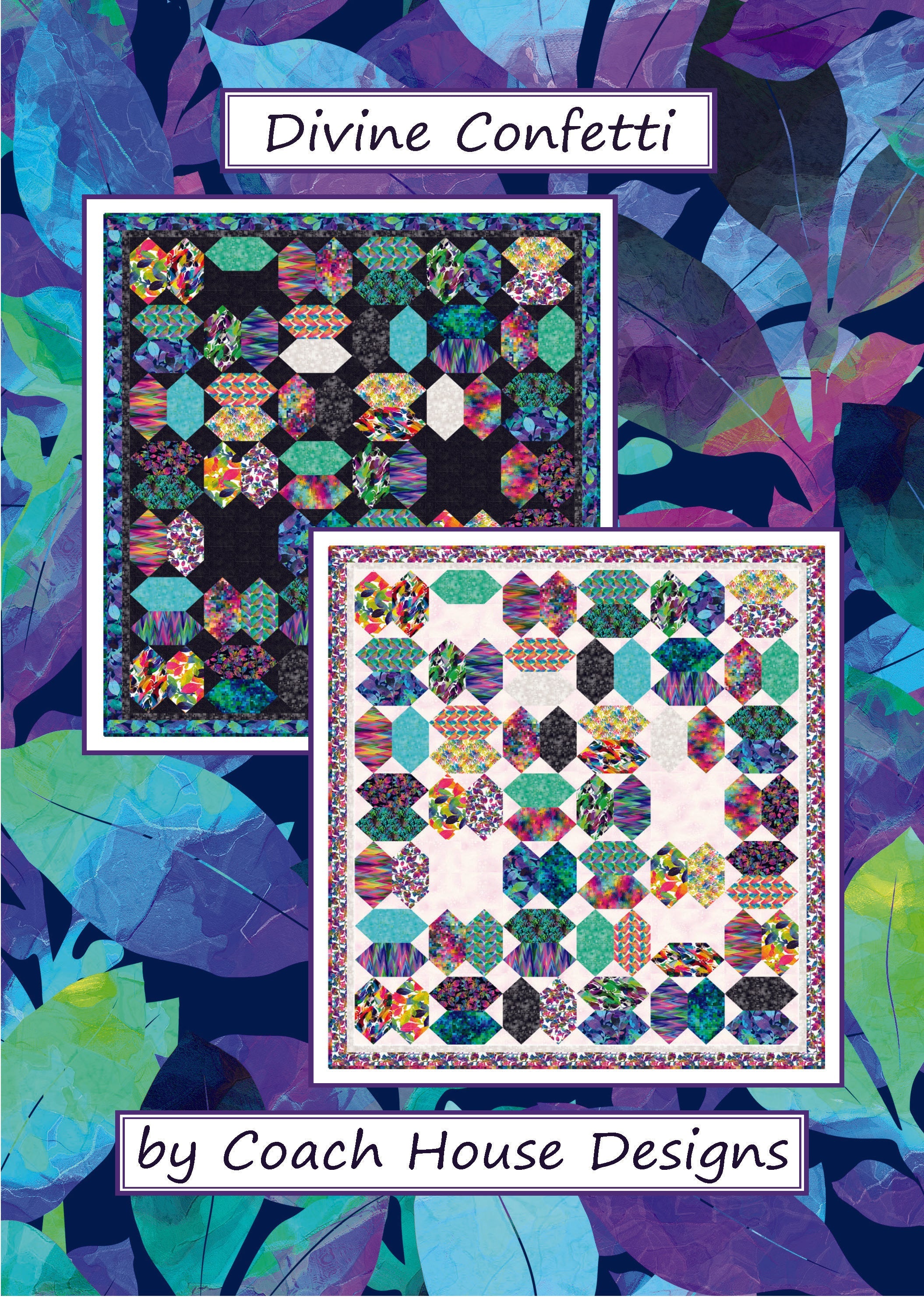 Divine Confetti Digital Quilt Pattern – Coach House Designs US