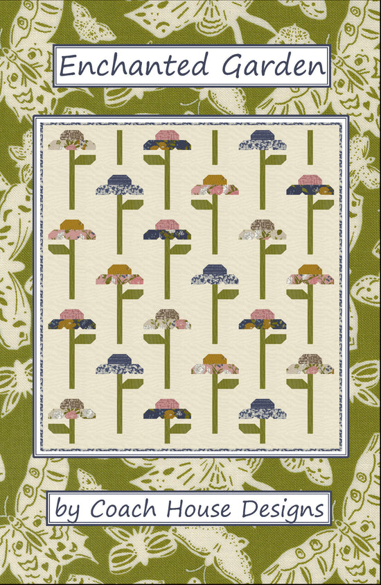 Enchanted Garden Downloadable PDF Quilt Pattern – Coach House Designs US