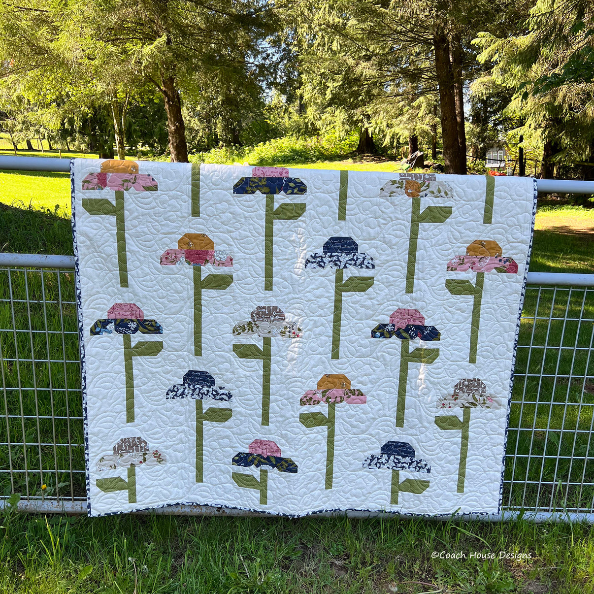 Enchanted Garden Quilt Pattern – Coach House Designs US