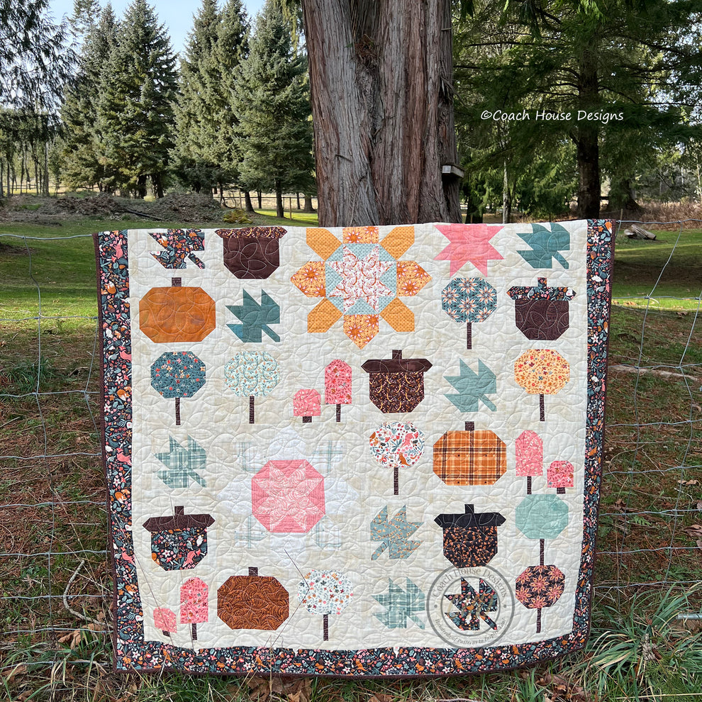 Fall Forest Quilt Pattern – Coach House Designs US