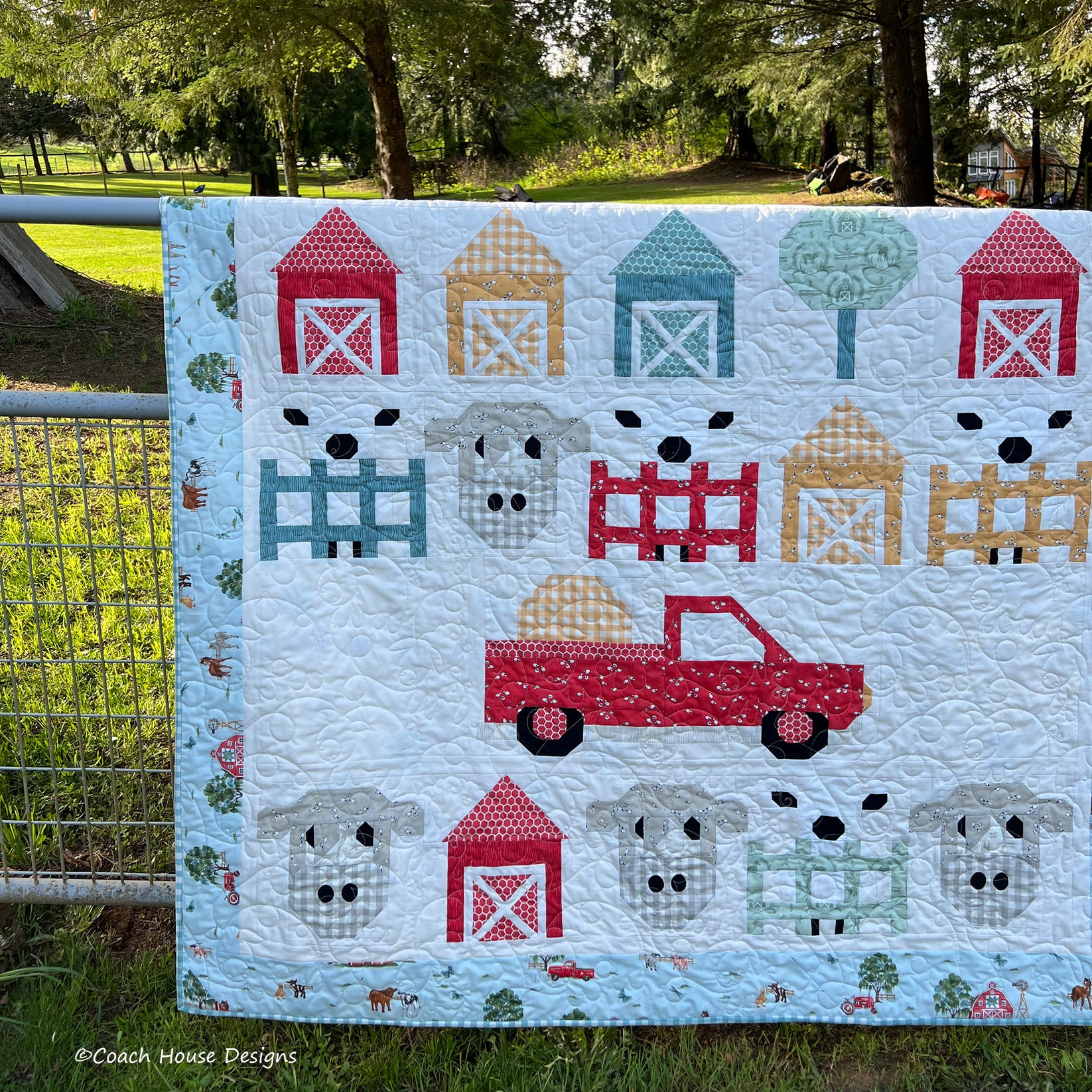 Farm Life Quilt Pattern – Coach House Designs US