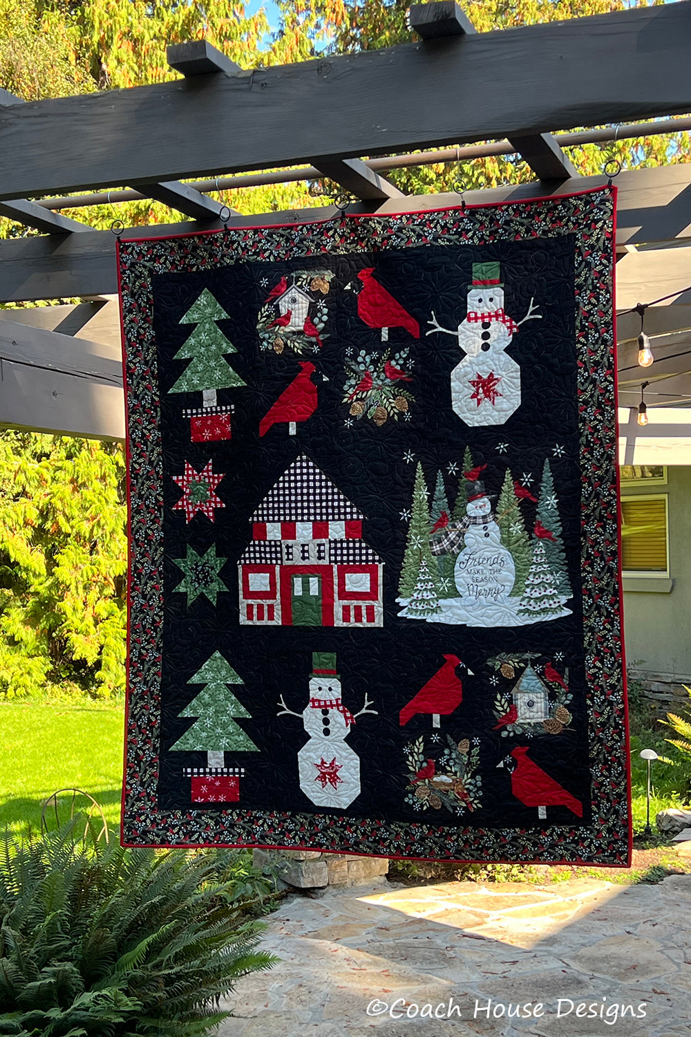 Friends of the Forest Quilt Pattern – Coach House Designs US