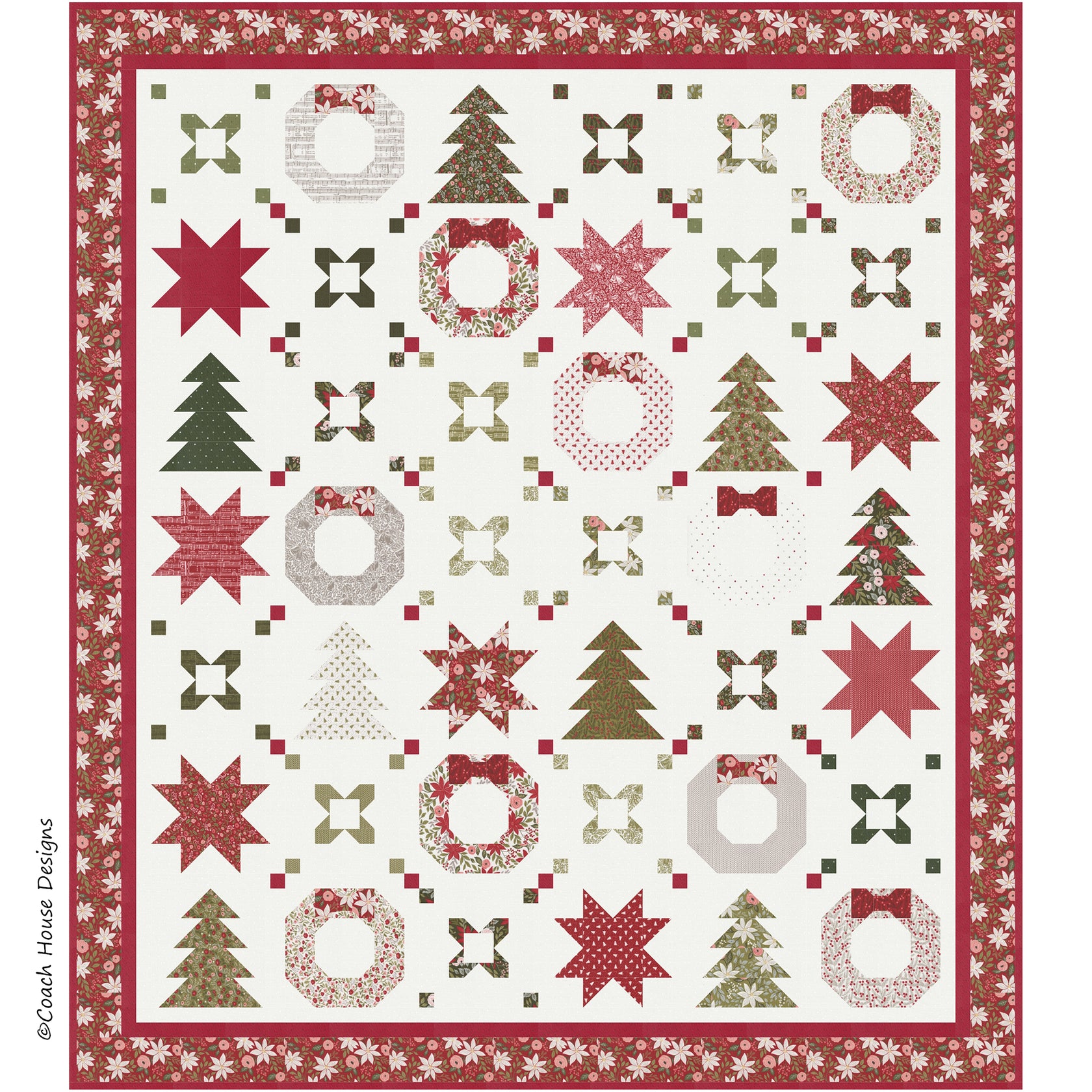 Holiday Connections Quilt Pattern – Coach House Designs US