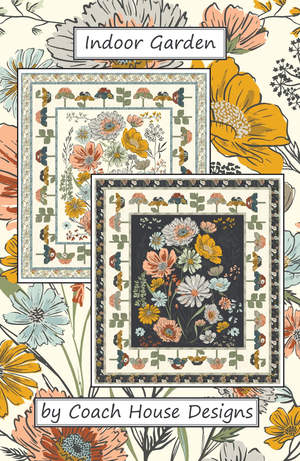 Indoor Garden Digital Lap Quilt Pattern – Coach House Designs US