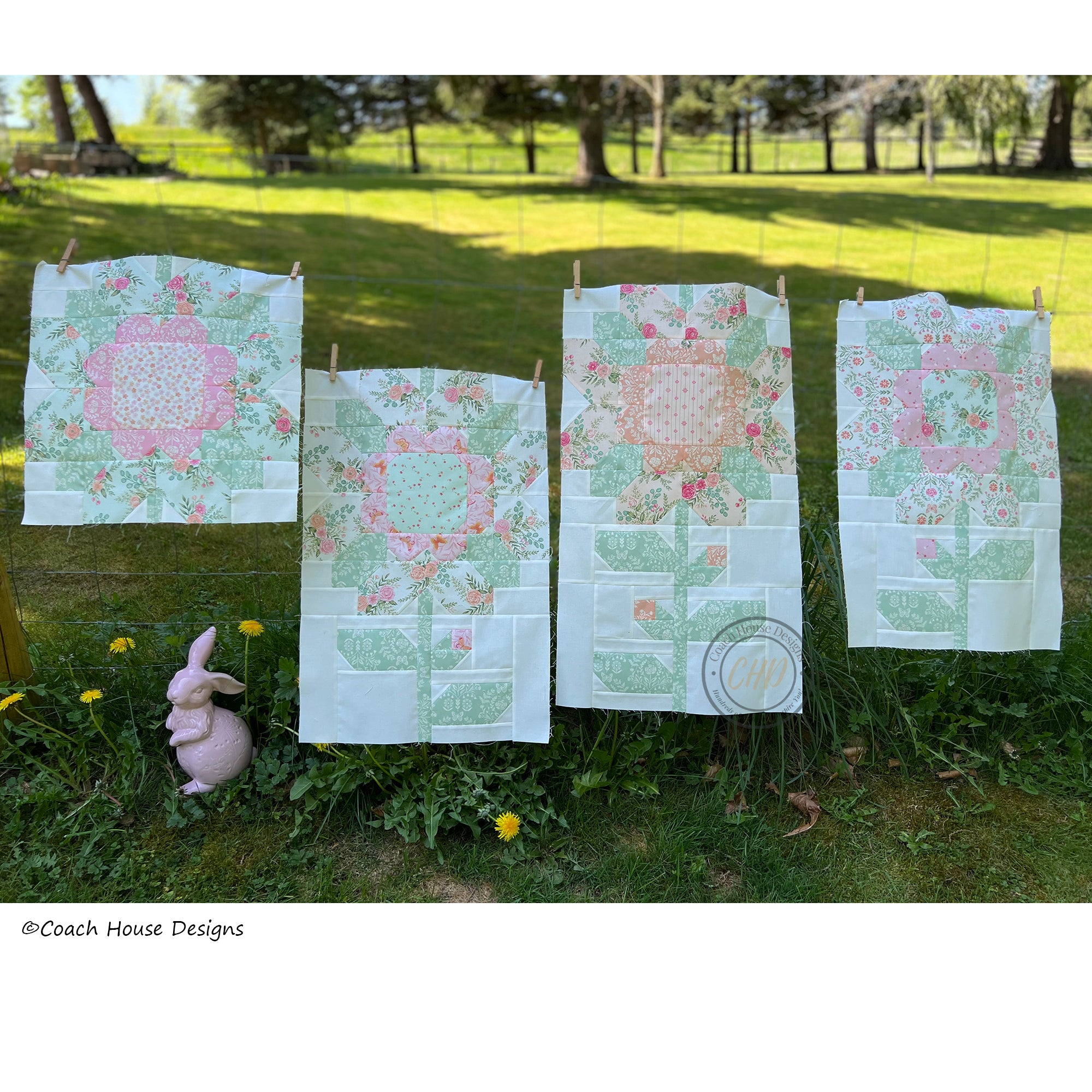 Kindness Blooms Quilt Pattern – Coach House Designs US