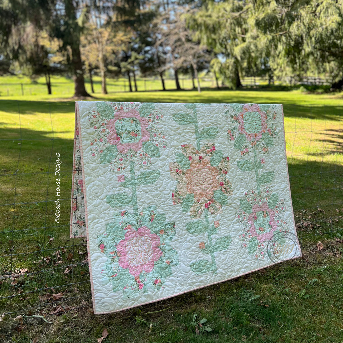 Kindness Blooms Quilt Pattern – Coach House Designs US