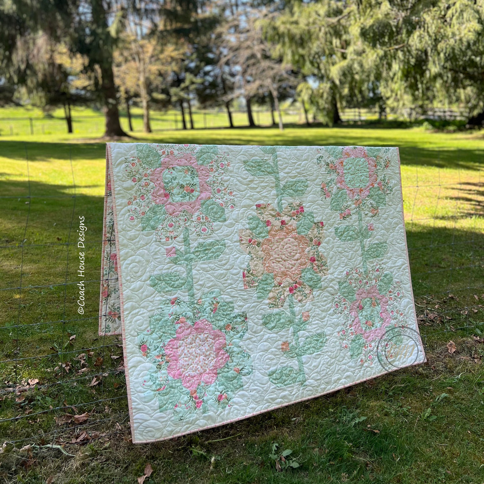 Kindness Blooms Quilt Pattern – Coach House Designs US