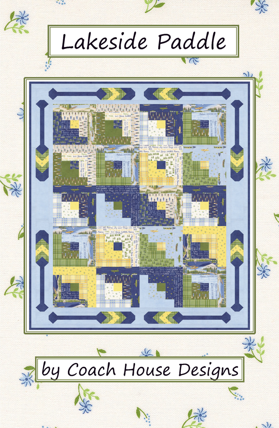 Lakeside Paddle Quilt Pattern – Coach House Designs US