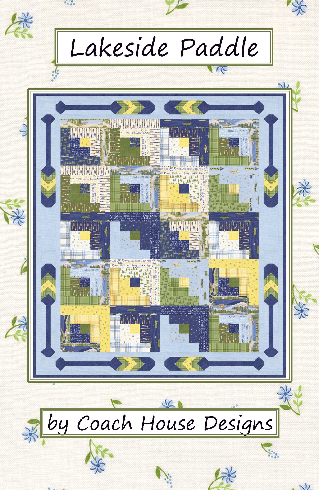 Lakeside Paddle Quilt Pattern – Coach House Designs US