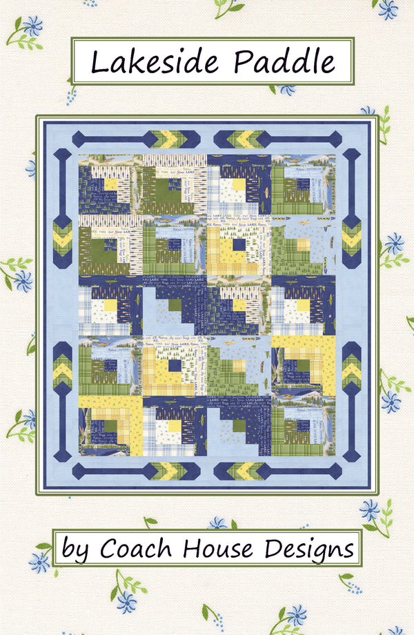 Lakeside Paddle Quilt Pattern – Coach House Designs US