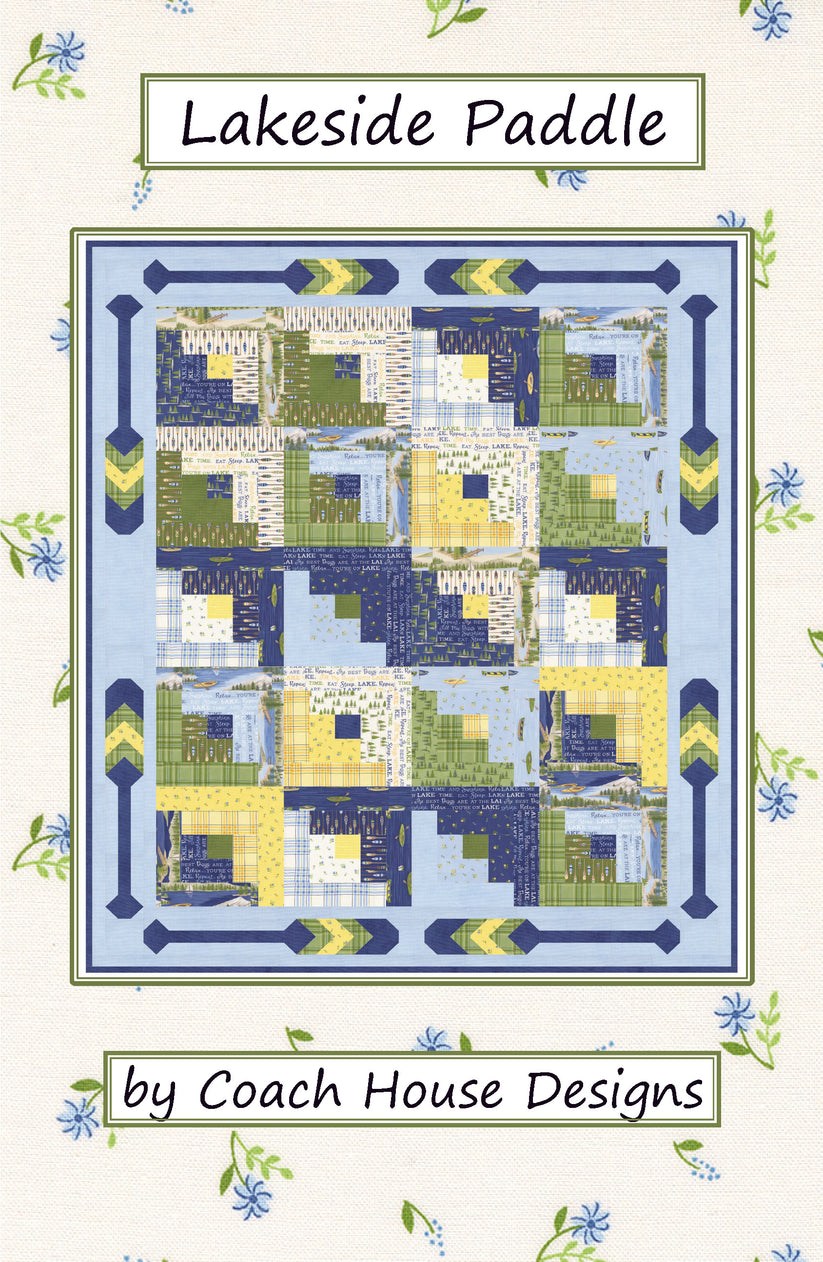 Lakeside Paddle Quilt Pattern – Coach House Designs US