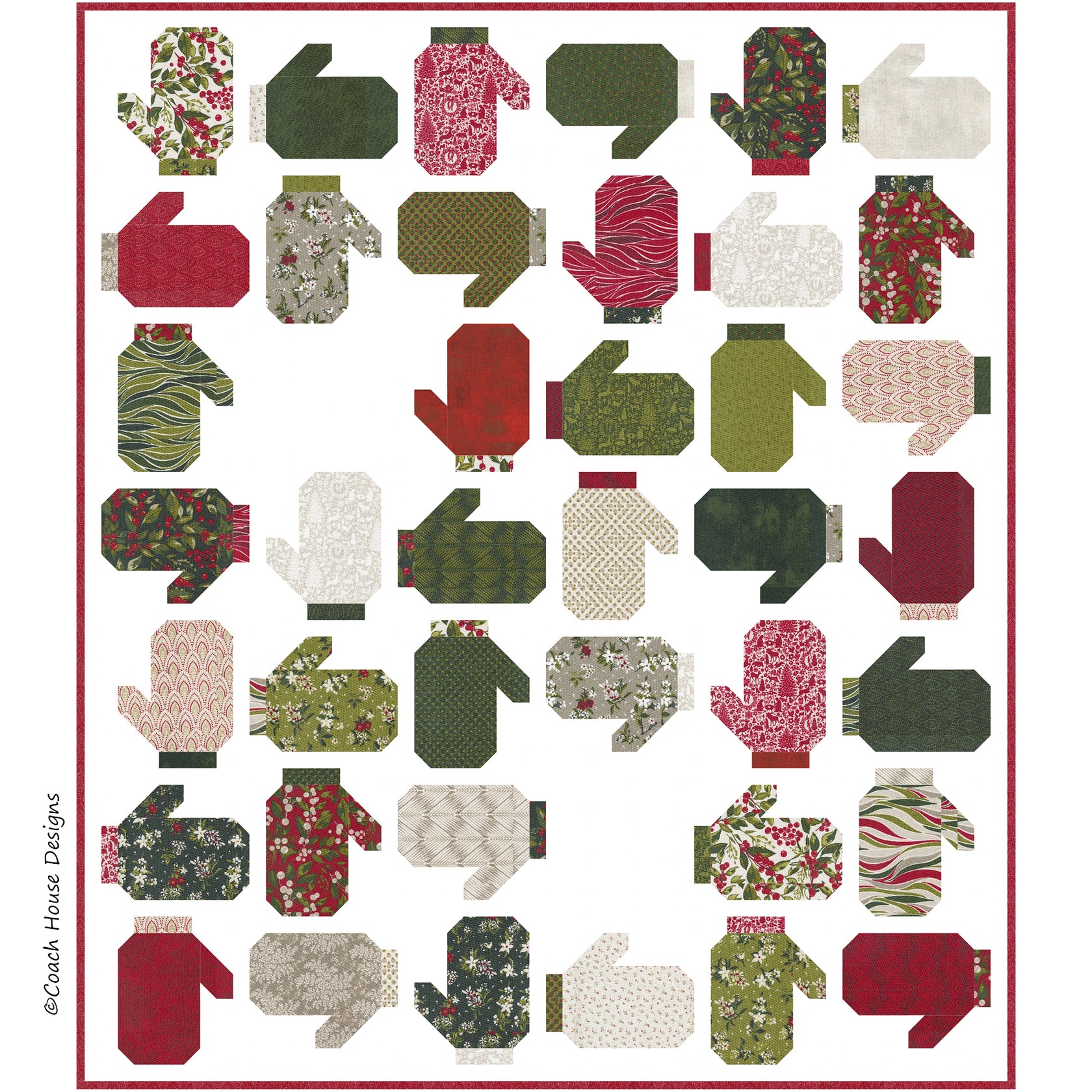 Lost Mittens Quilt Pattern – Coach House Designs US