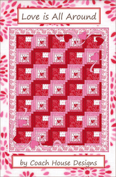Love is All Around Quilt Pattern – Coach House Designs US