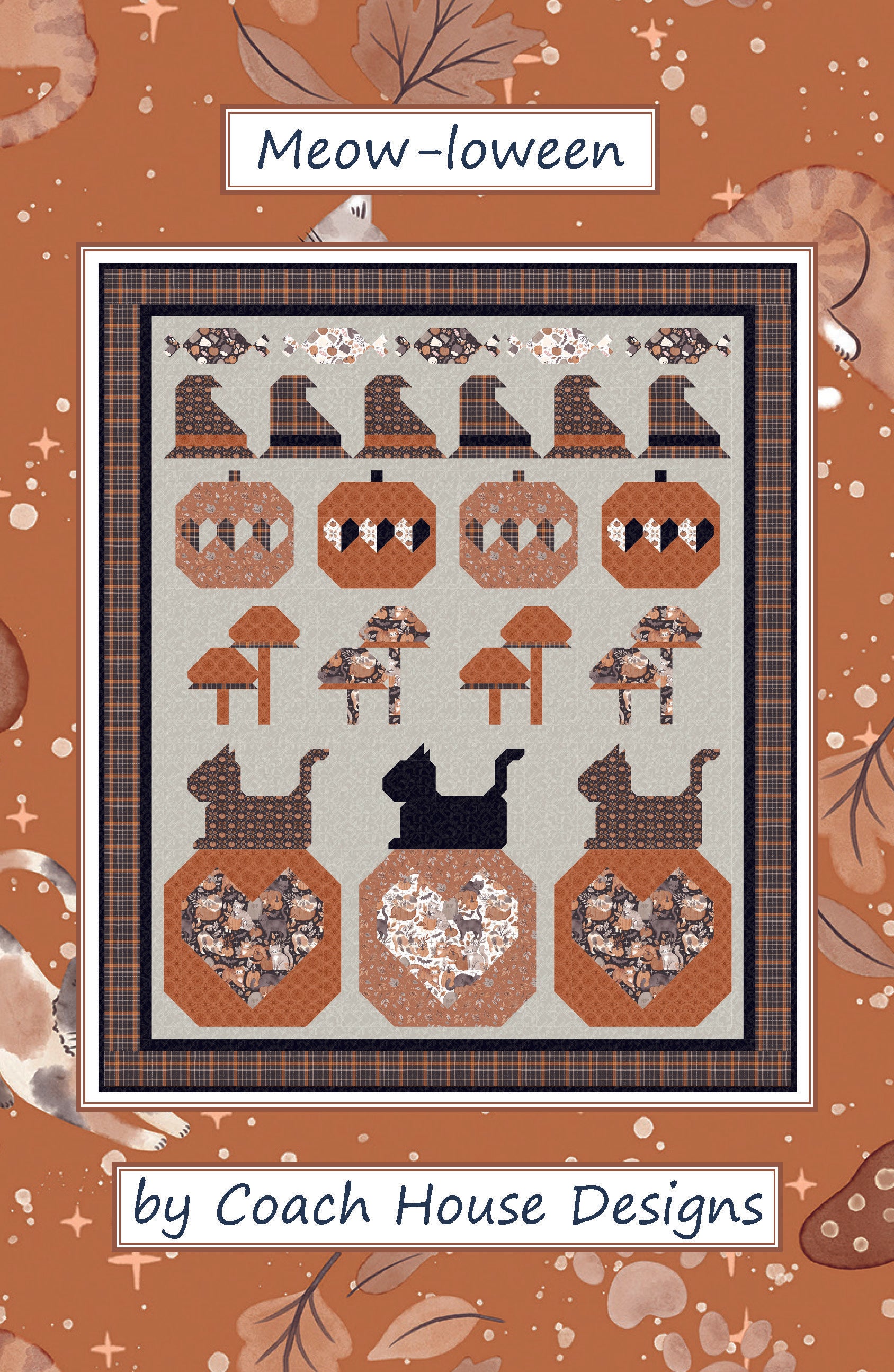 Meow-loween Quilt Pattern (Pre-Order) – Coach House Designs US