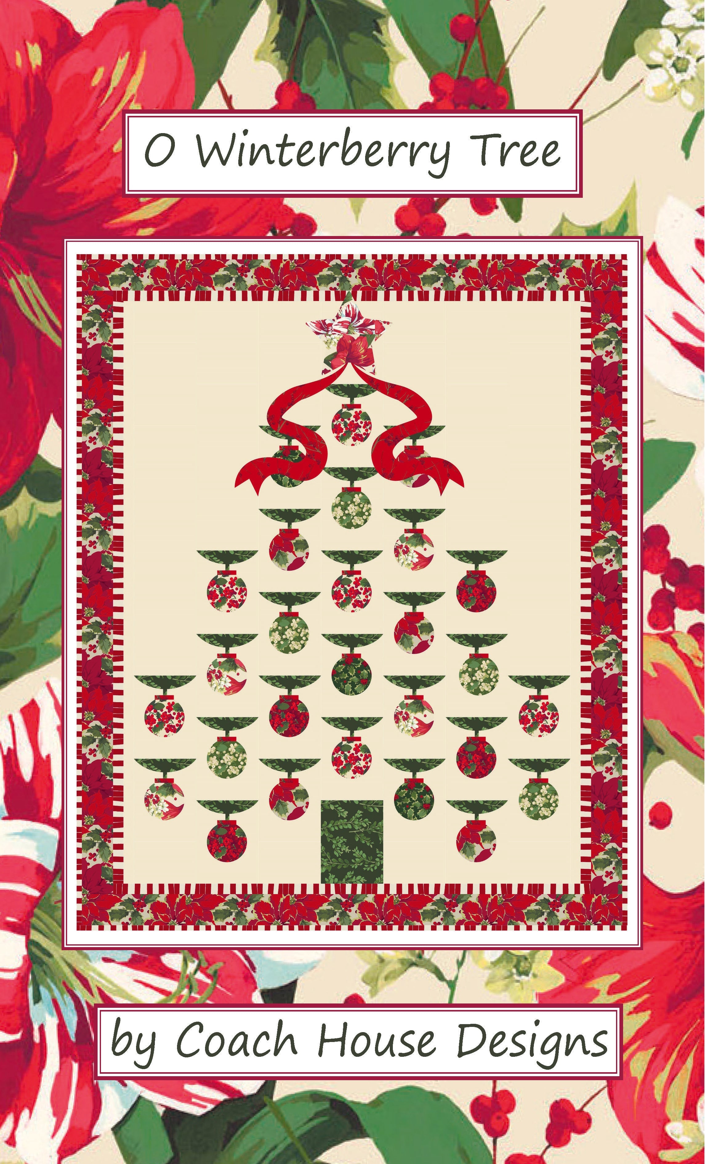 O Winterberry Tree Downloadable PDF Quilt Pattern – Coach House Designs US
