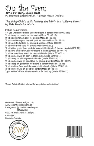 Coach House Designs Quilt Patterns – Coach House Designs US