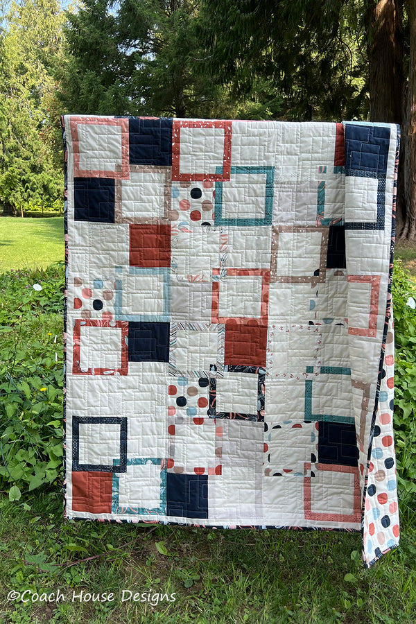 Patchwork Boulevard Downloadable PDF Quilt Pattern – Coach House Designs US