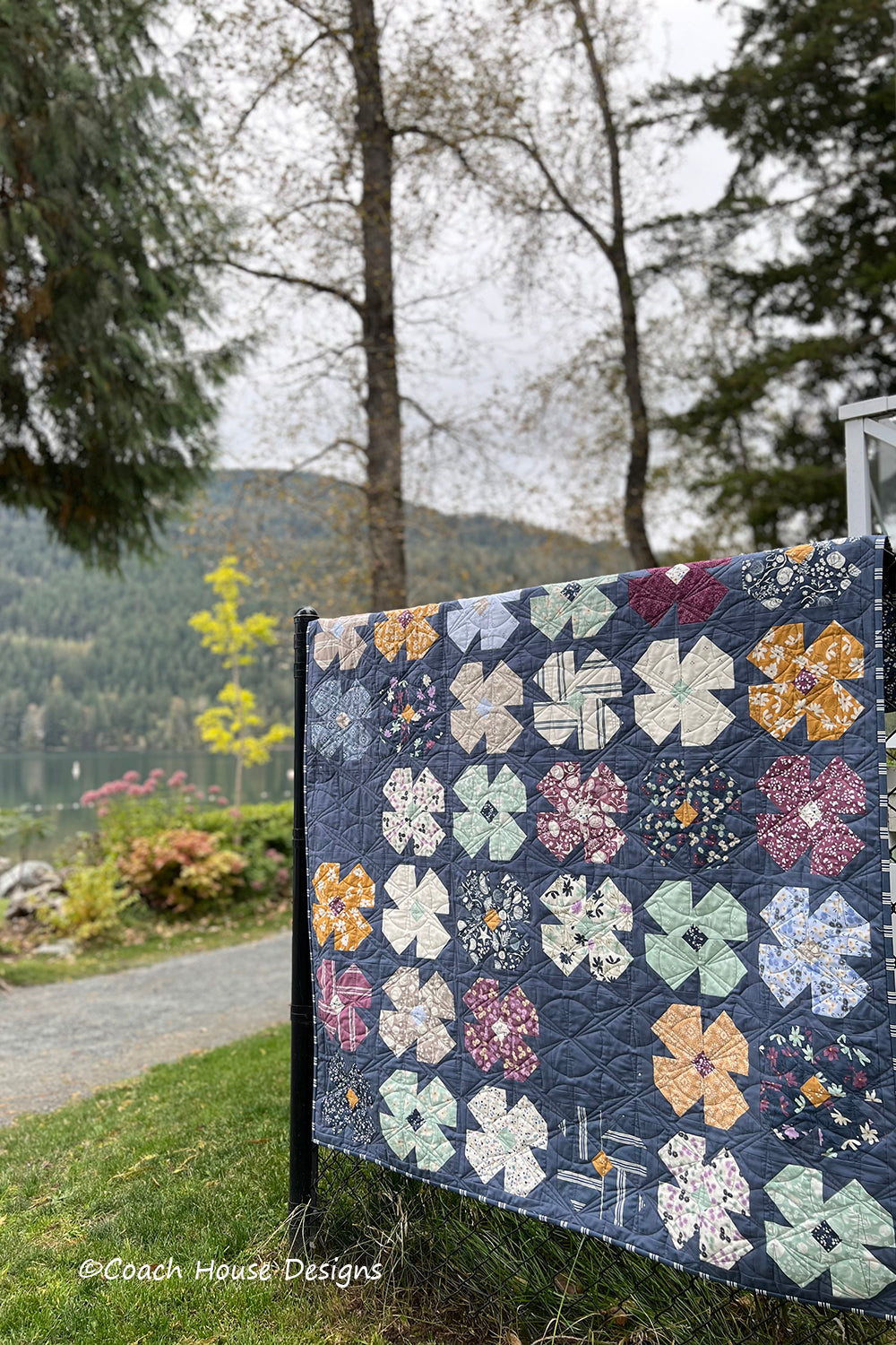 Sea Petals Quilt Pattern – Coach House Designs US