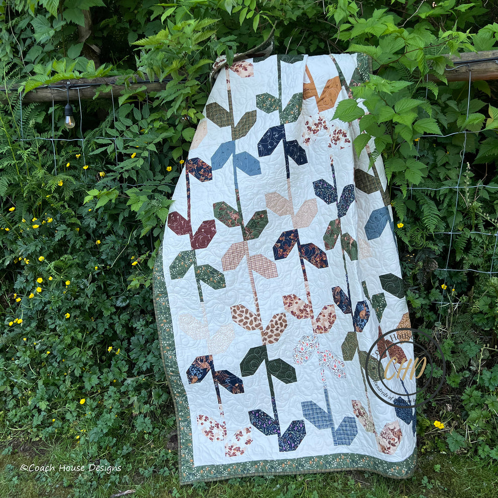 Twisted Vines Downloadable PDF Quilt Pattern – Coach House Designs US