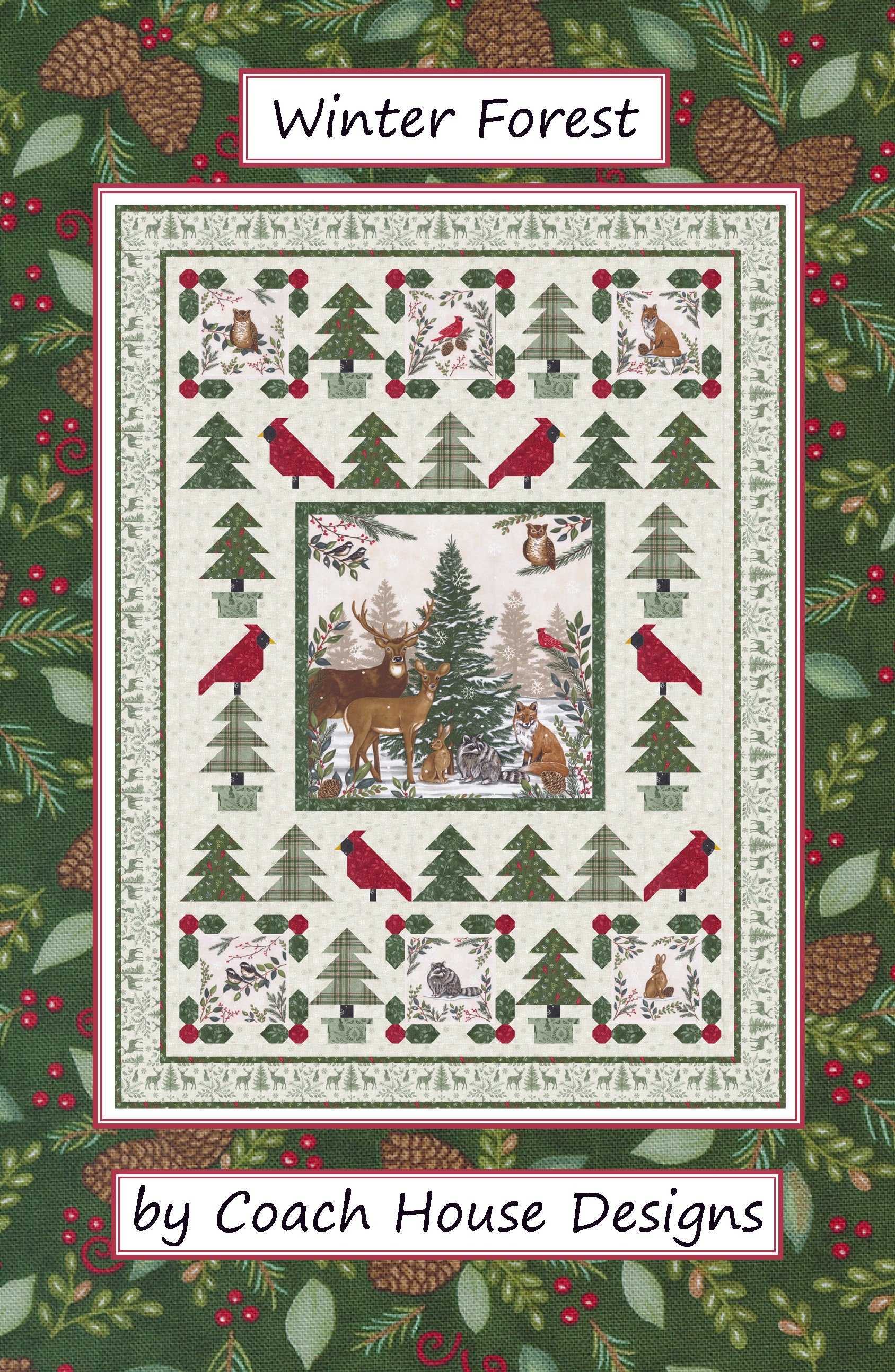 Winter Forest Quilt Pattern – Coach House Designs US