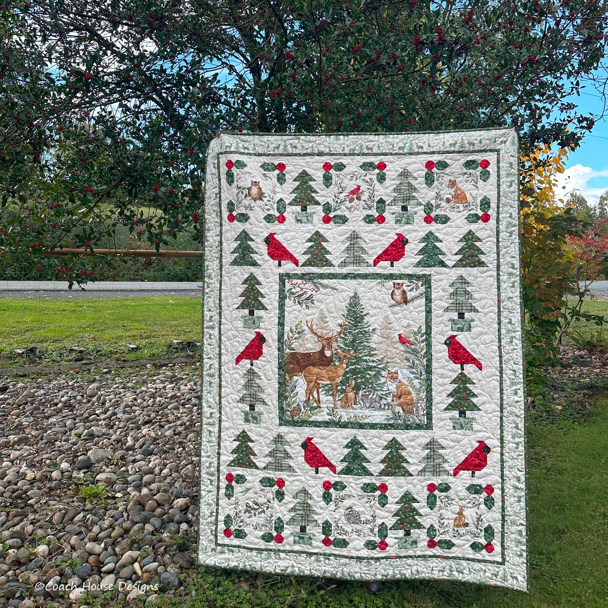 Winter Forest Quilt Pattern – Coach House Designs US