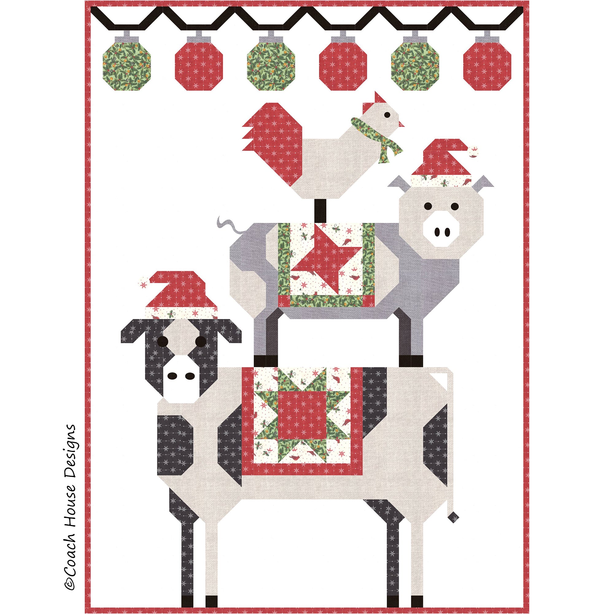 All Stacked Up Downloadable PDF Quilt Pattern – Coach House Designs US