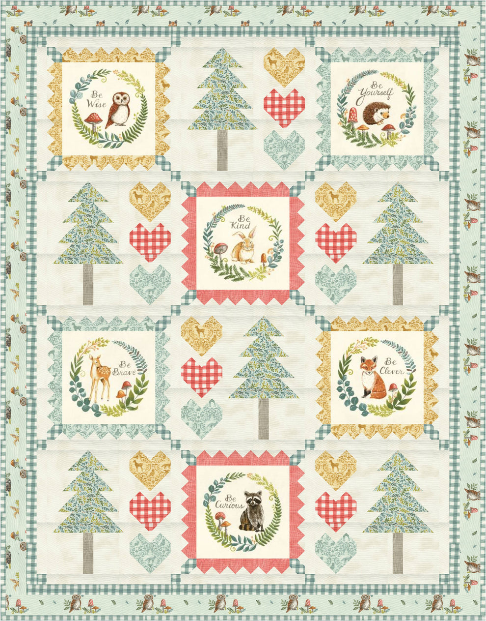Be You, Little One Quilt Pattern – Coach House Designs US