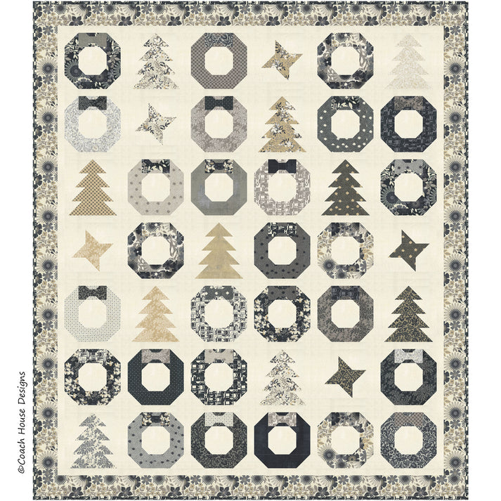 Christmas Cheer Quilt Pattern – Coach House Designs US