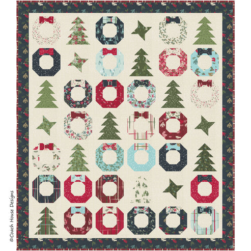Christmas Cheer Quilt Pattern – Coach House Designs US