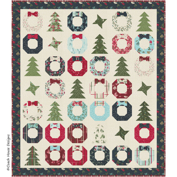 Christmas Cheer Quilt Pattern – Coach House Designs US
