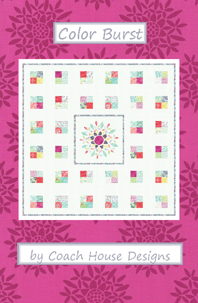 Color Burst Quilt Pattern – Coach House Designs US