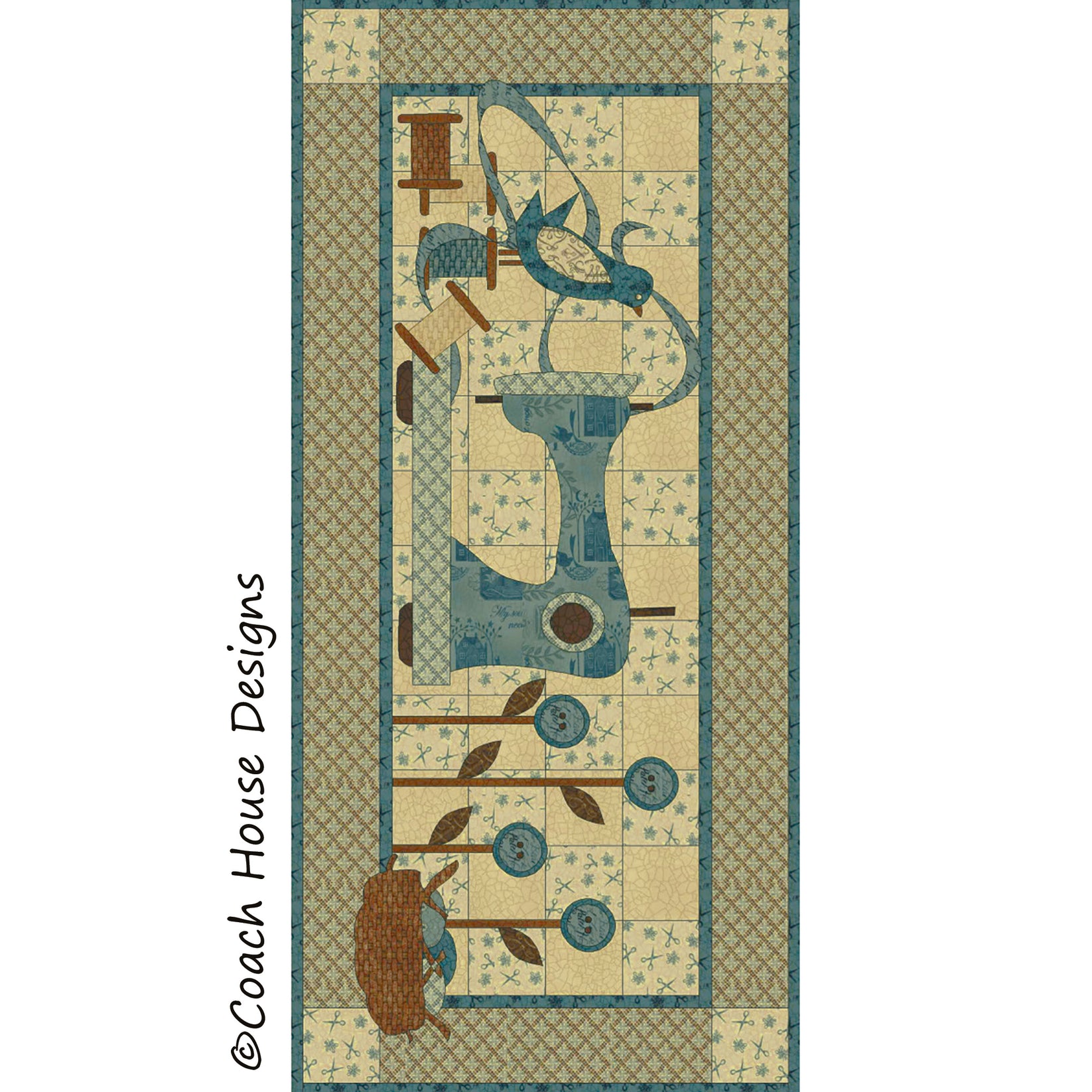 Comfort Downloadable PDF Quilt Pattern – Coach House Designs US