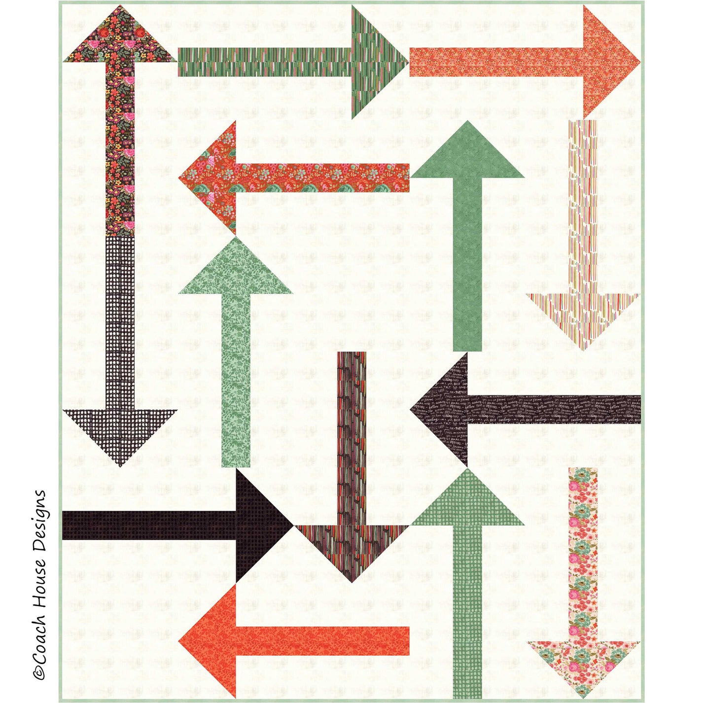 Every Which Way Downloadable PDF Quilt Pattern – Coach House Designs US