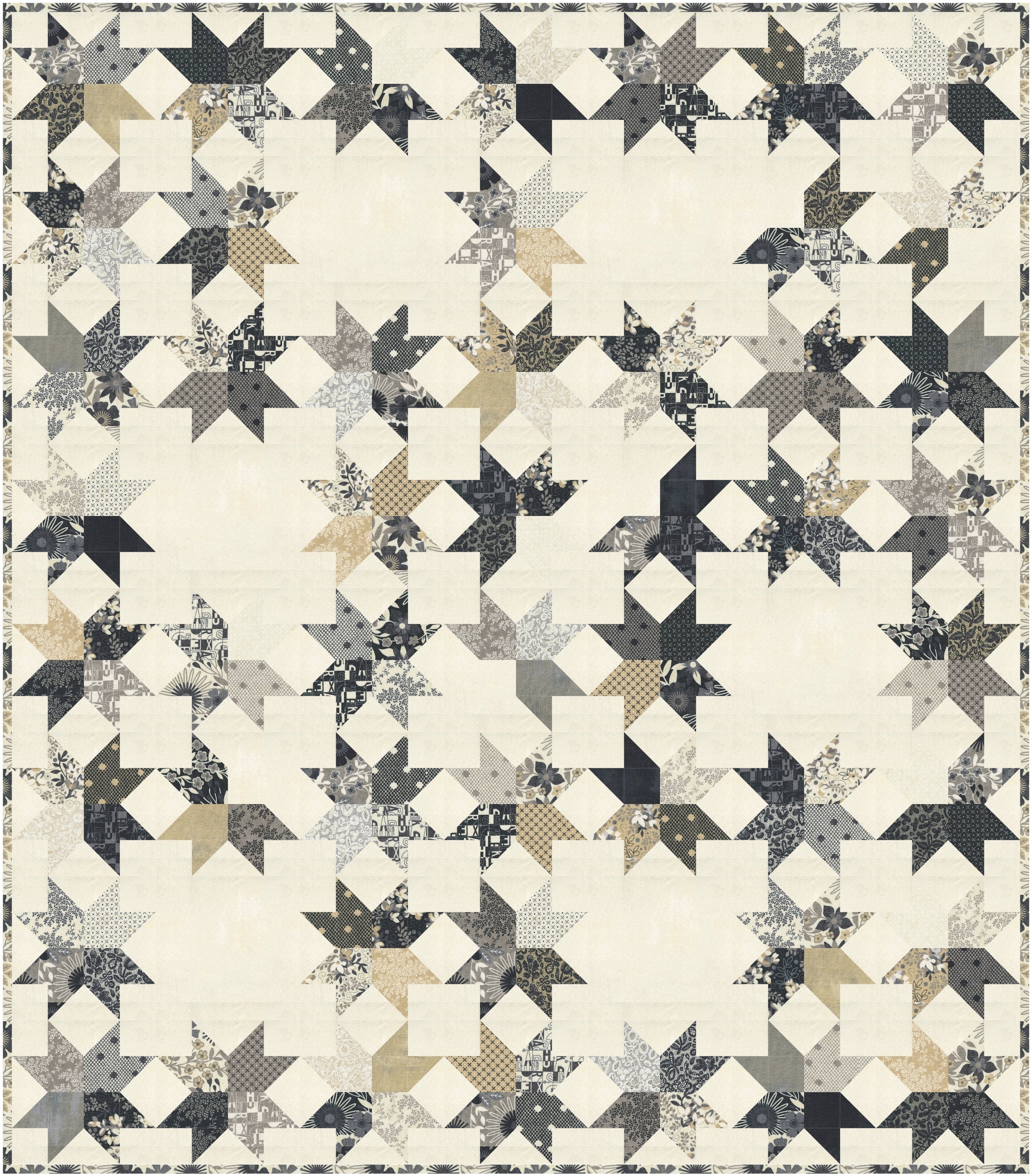 Fading Stars Quilt Pattern – Coach House Designs US