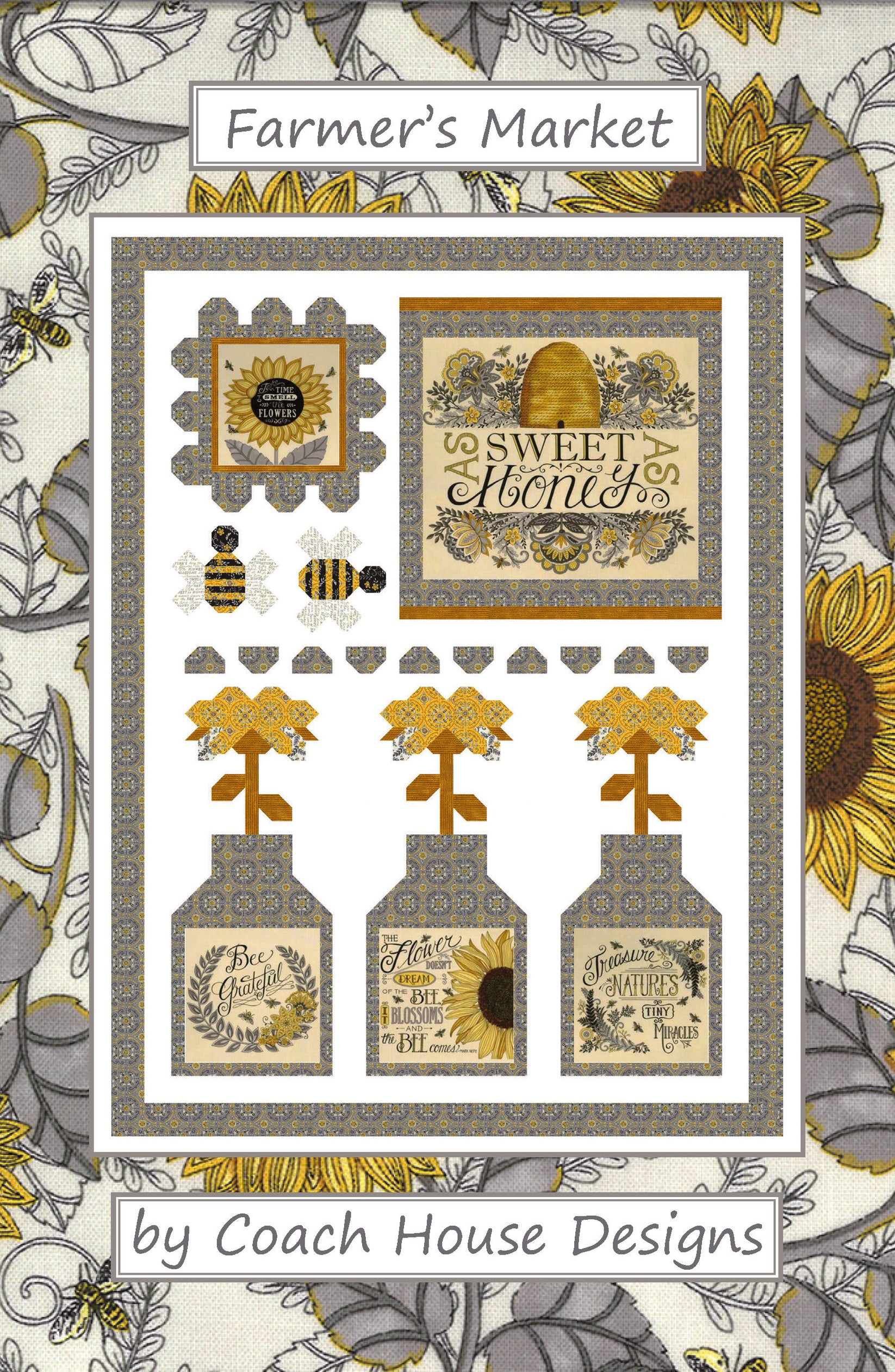 Farmer's Market Downloadable PDF Quilt Pattern – Coach House Designs US