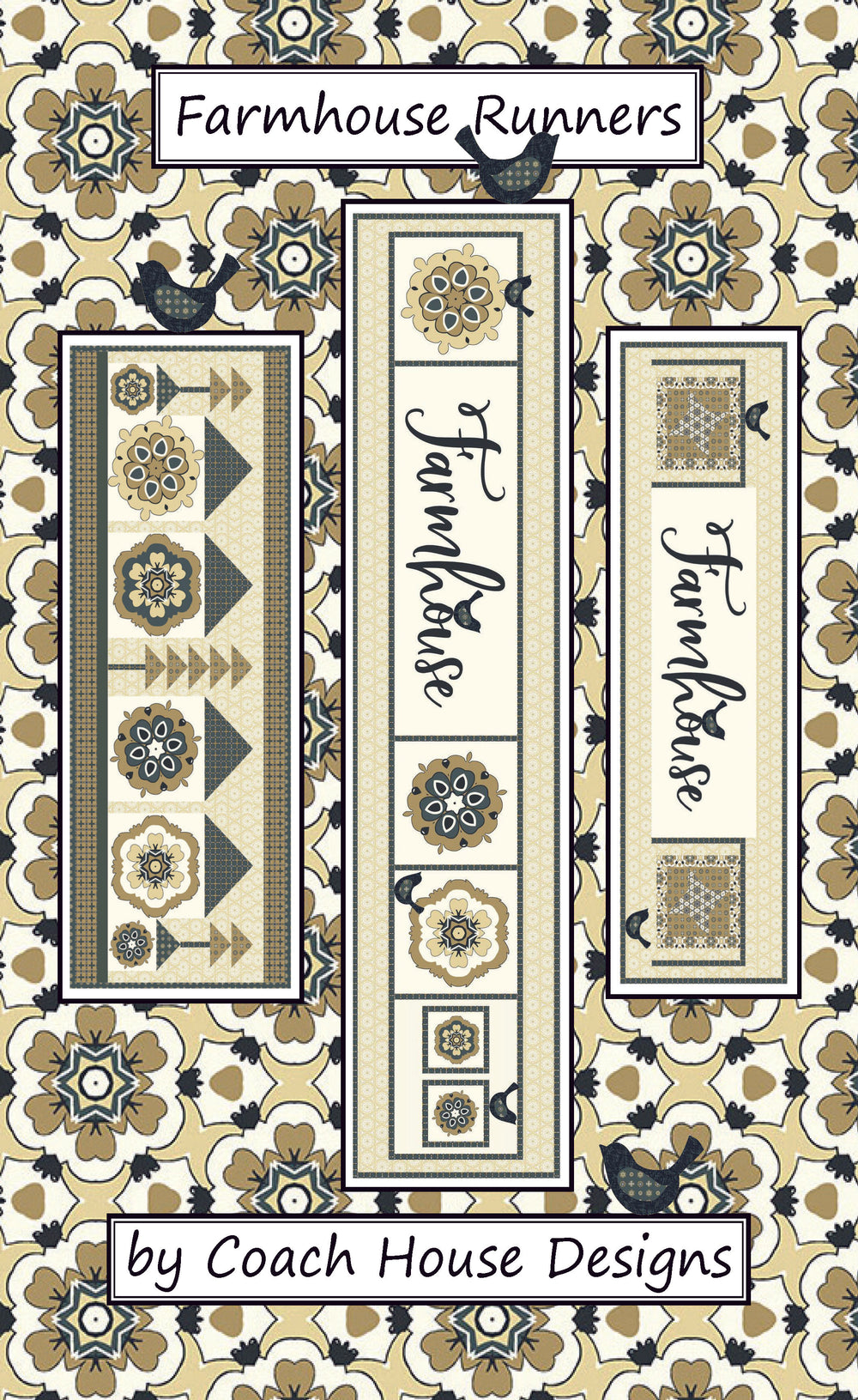 Farmhouse Runners Quilt Pattern – Coach House Designs US