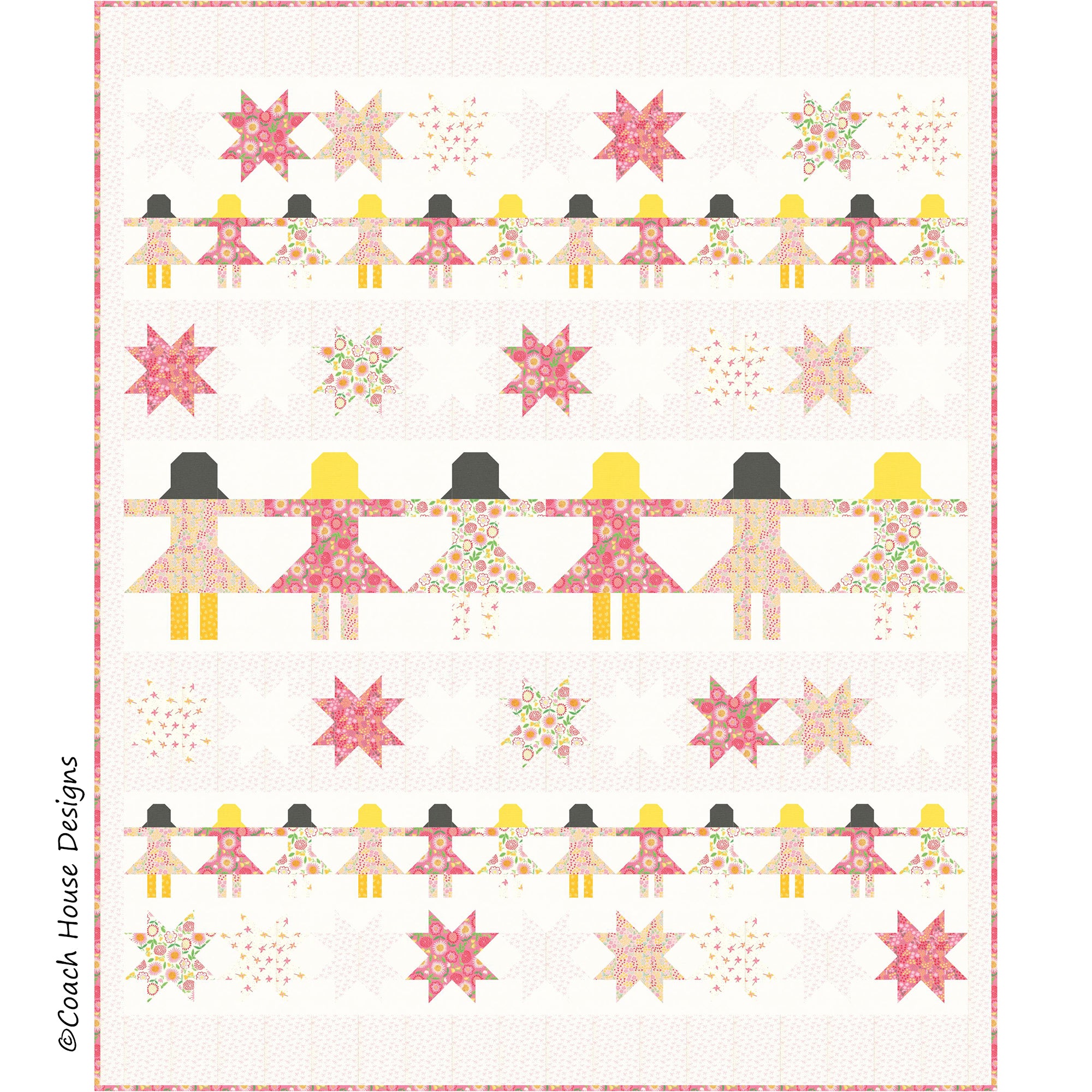 Friends Stick Together Downloadable PDF Quilt Pattern – Coach House ...