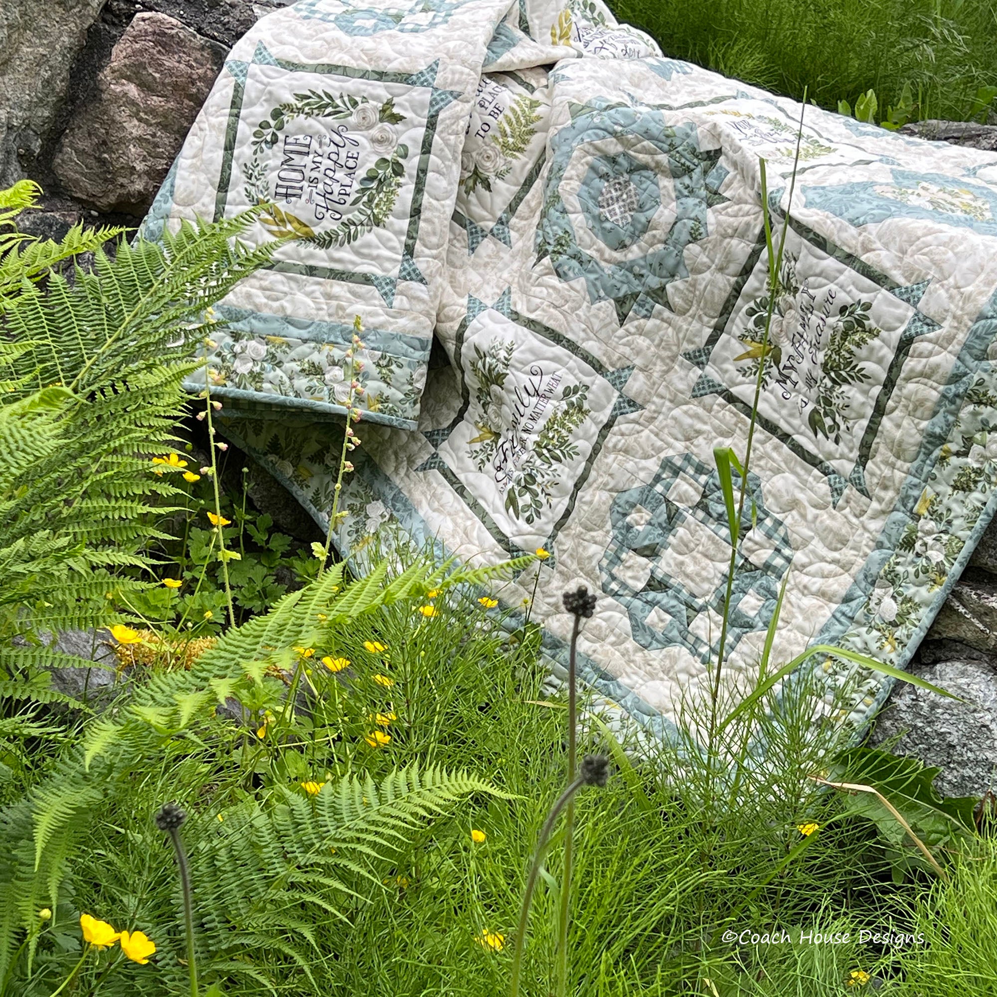 Happiness Sampler Quilt Pattern – Coach House Designs US