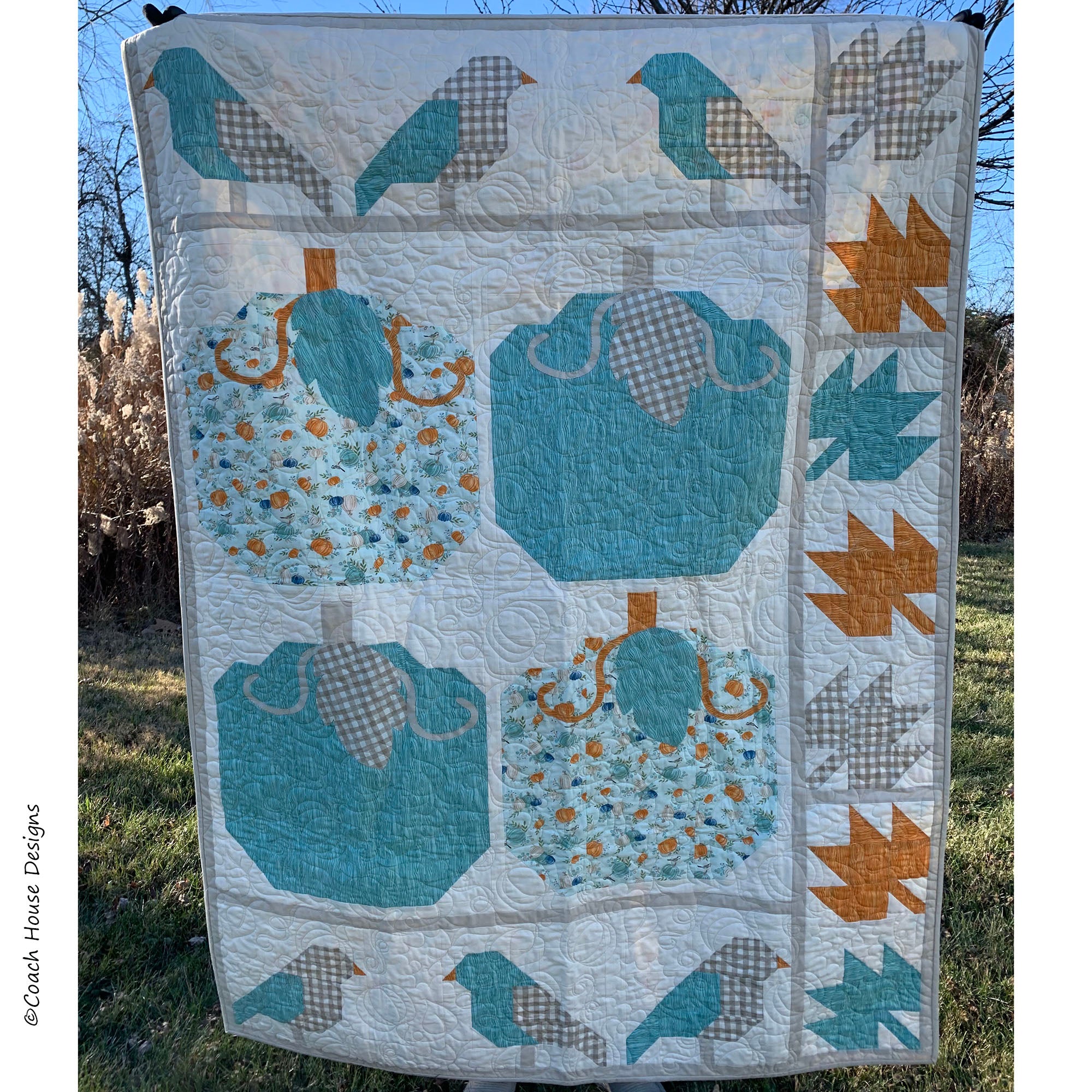 Harvest Time Downloadable PDF Quilt Pattern – Coach House Designs US